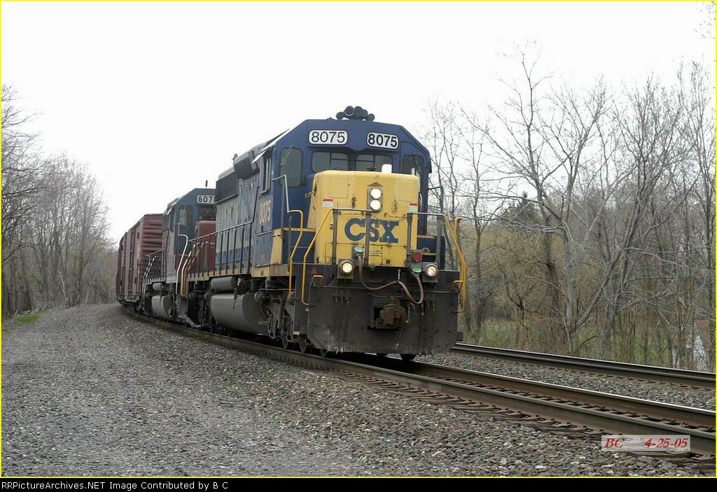 CSX 8075 Hanford Rd. 04/25/2005